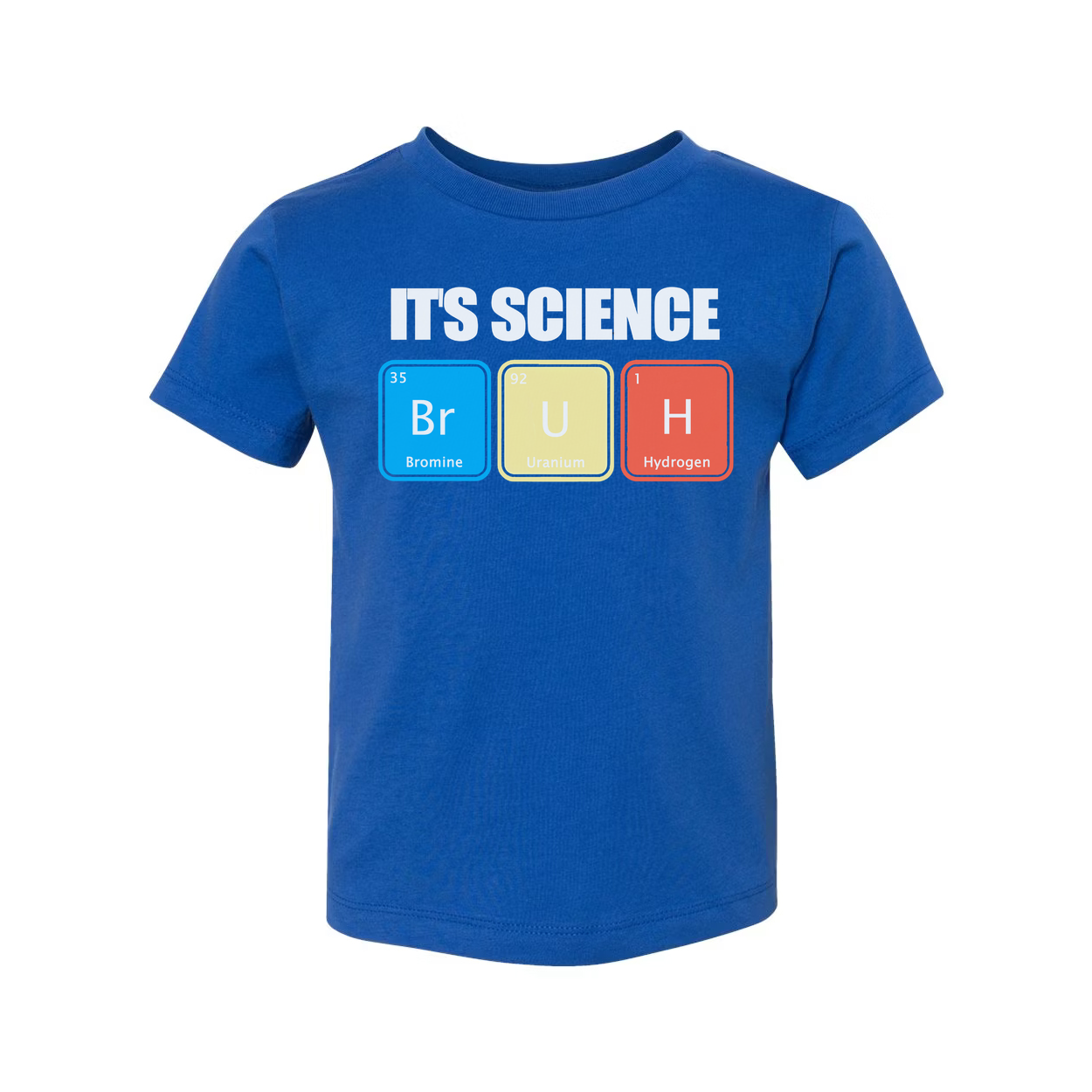 Its Science Bruh Periodic Table Unisex T Shirt – Designs By Joy